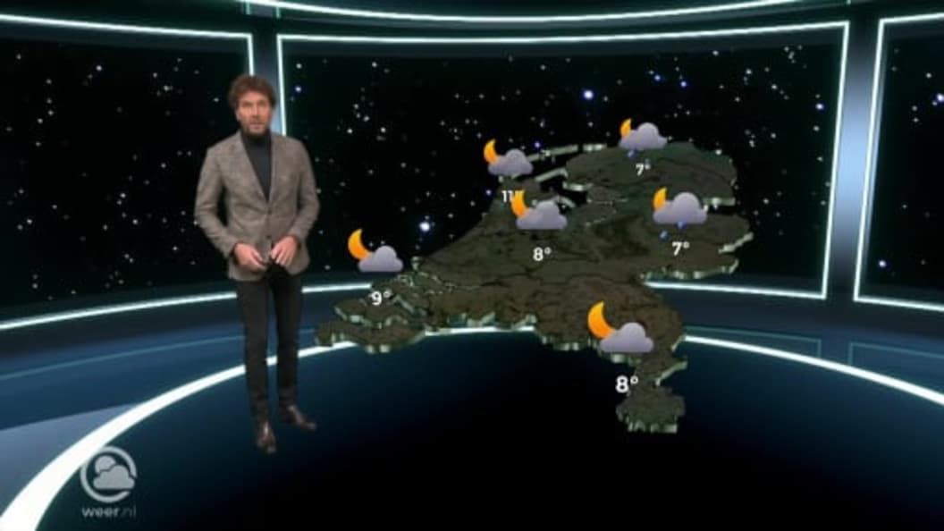 Gemist: Weer.nl: Weerbericht woensdagavond 9 november 2022