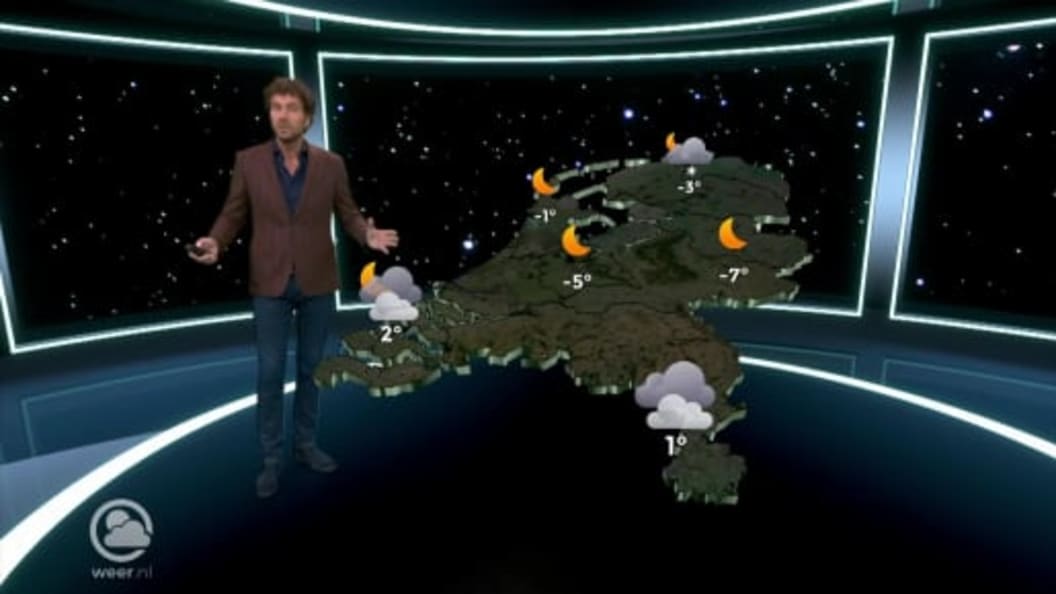 Gemist: Weer.nl: Weerbericht zaterdagavond 19 november 2022