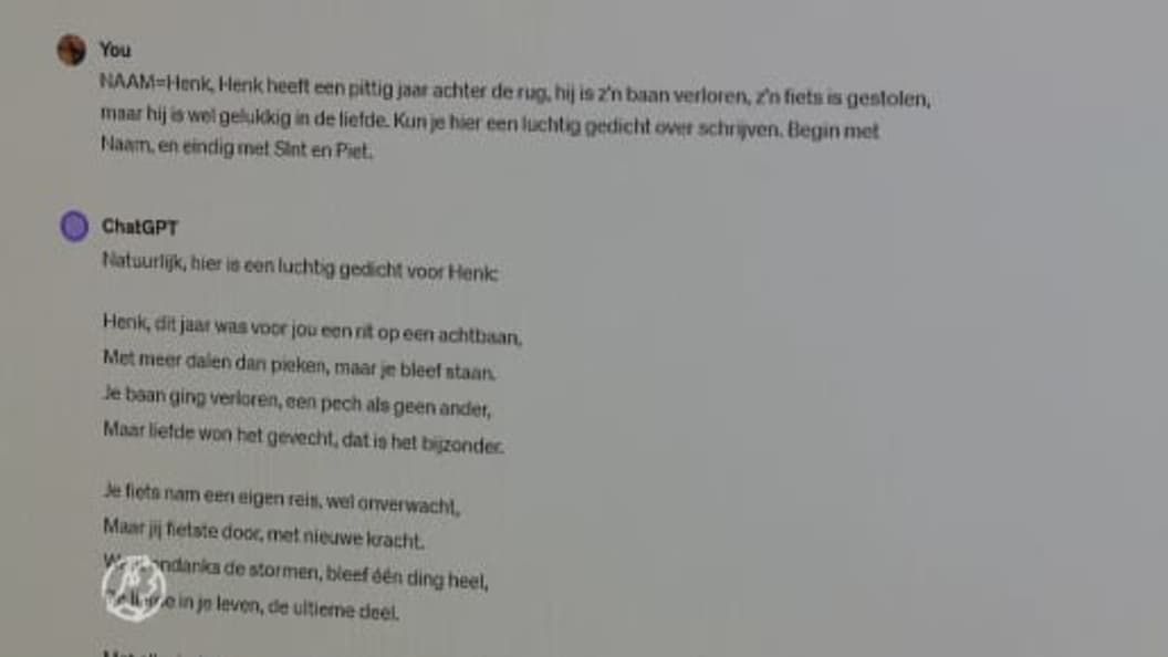 Gemist: Hart van Nederland - Late Editie: ChatGPT verdringt Rijmpiet