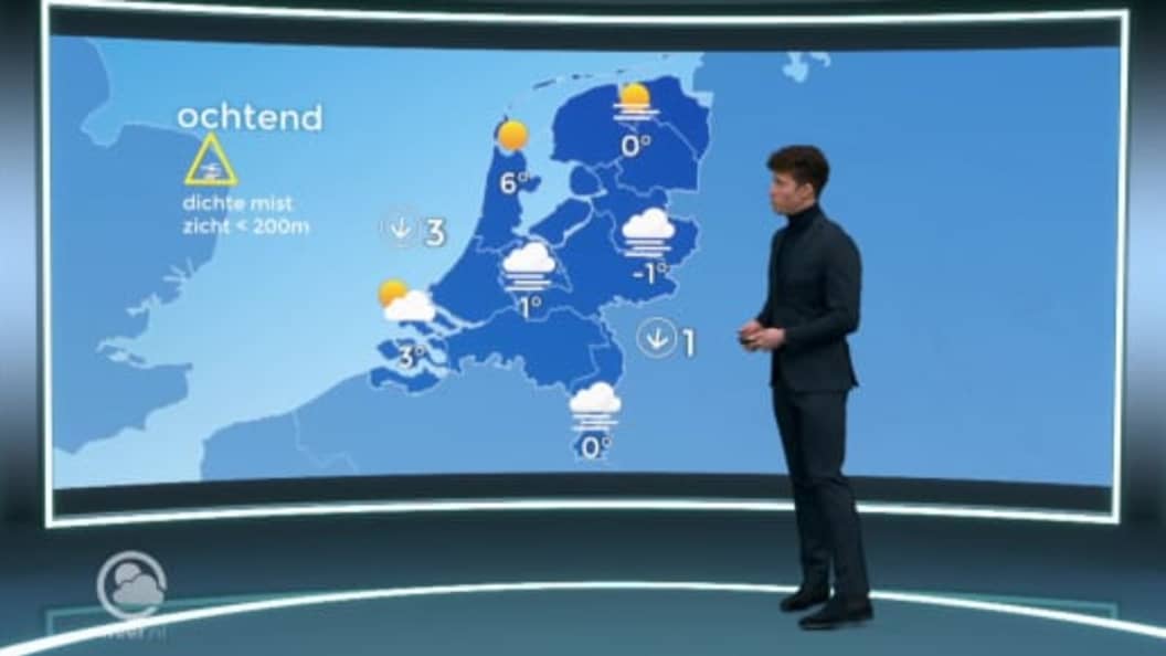 Weer.nl: Weerbericht maandag 6 februari 2023 gemist? Kijk het hier.